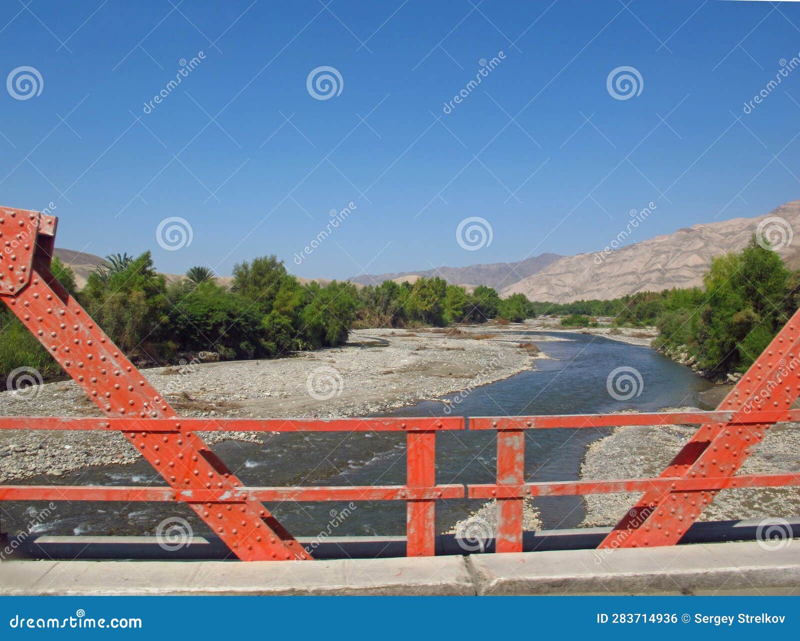The River in Nazca, Peru, South America Stock Photo - Image of south ...