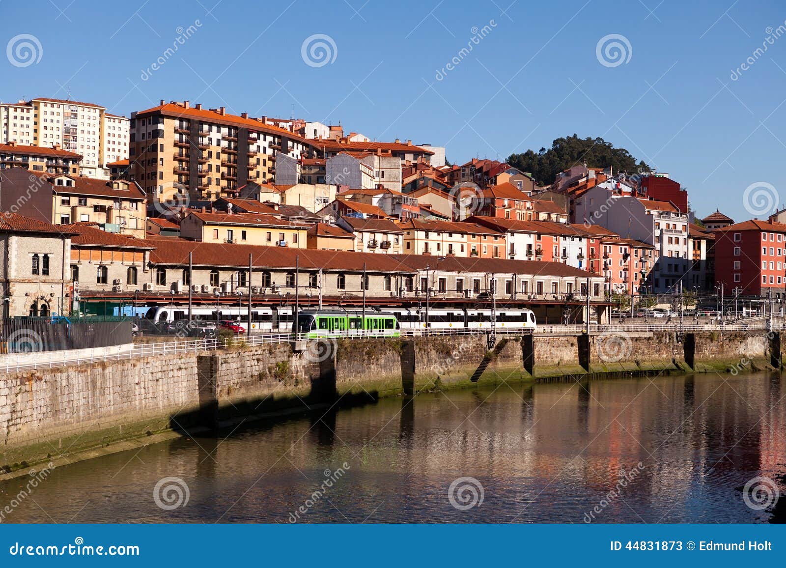River Nervion, Bilbao, Spain Editorial Stock Photo - Image of river ...