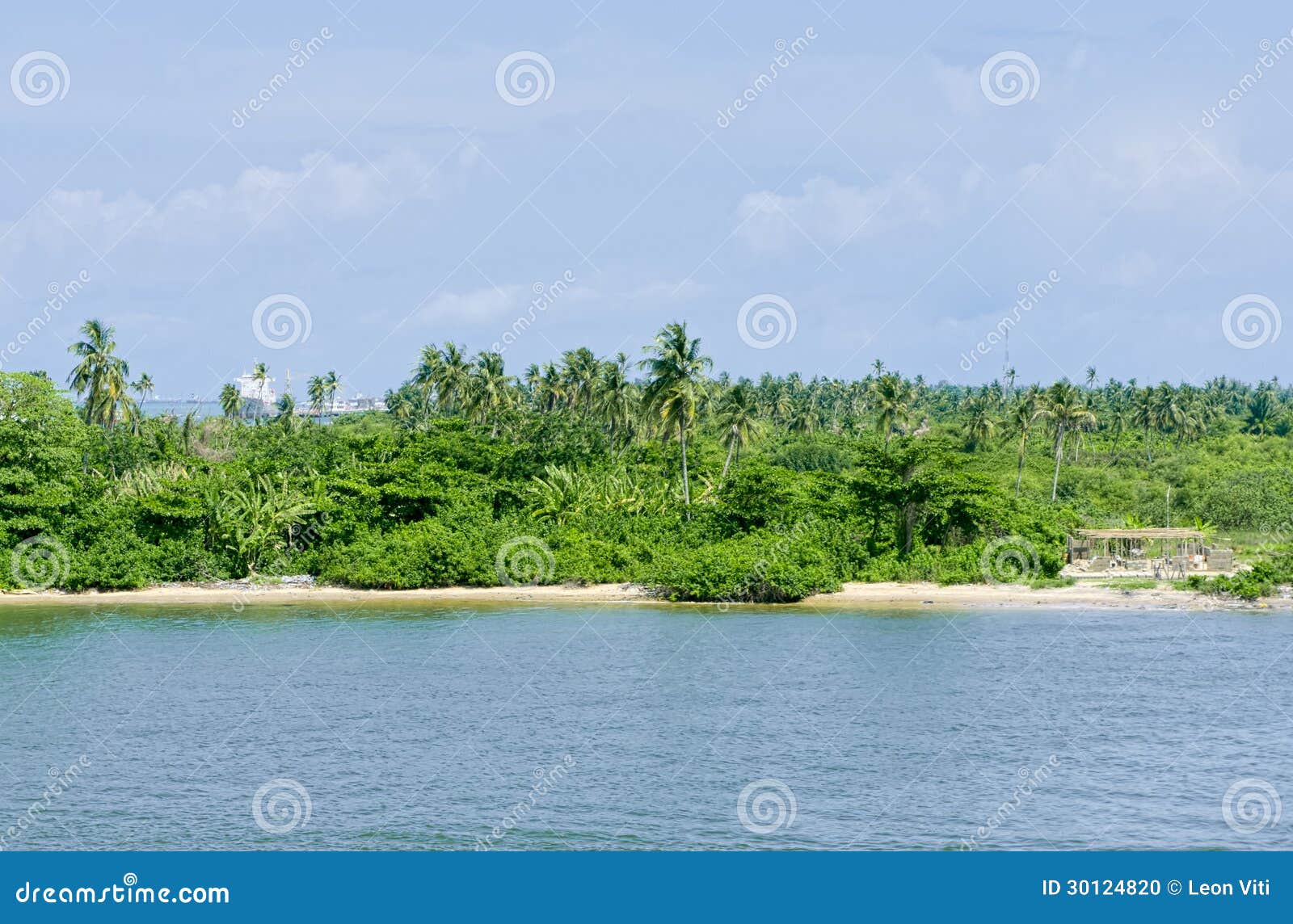 Lagos river stock photo. Image of town, transportation - 30124820