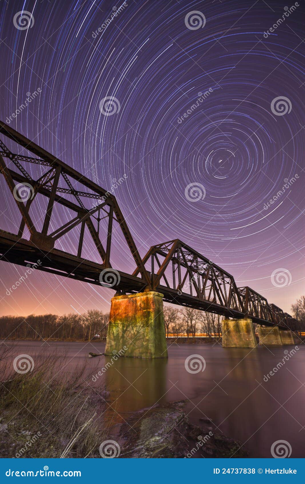 River through the Night stock photo. Image of clear, riverscape - 24737838