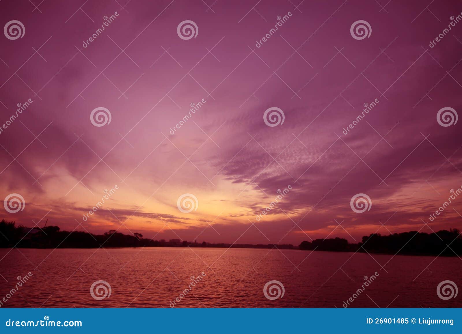 River night scenery stock image. Image of quiet, angle - 26901485