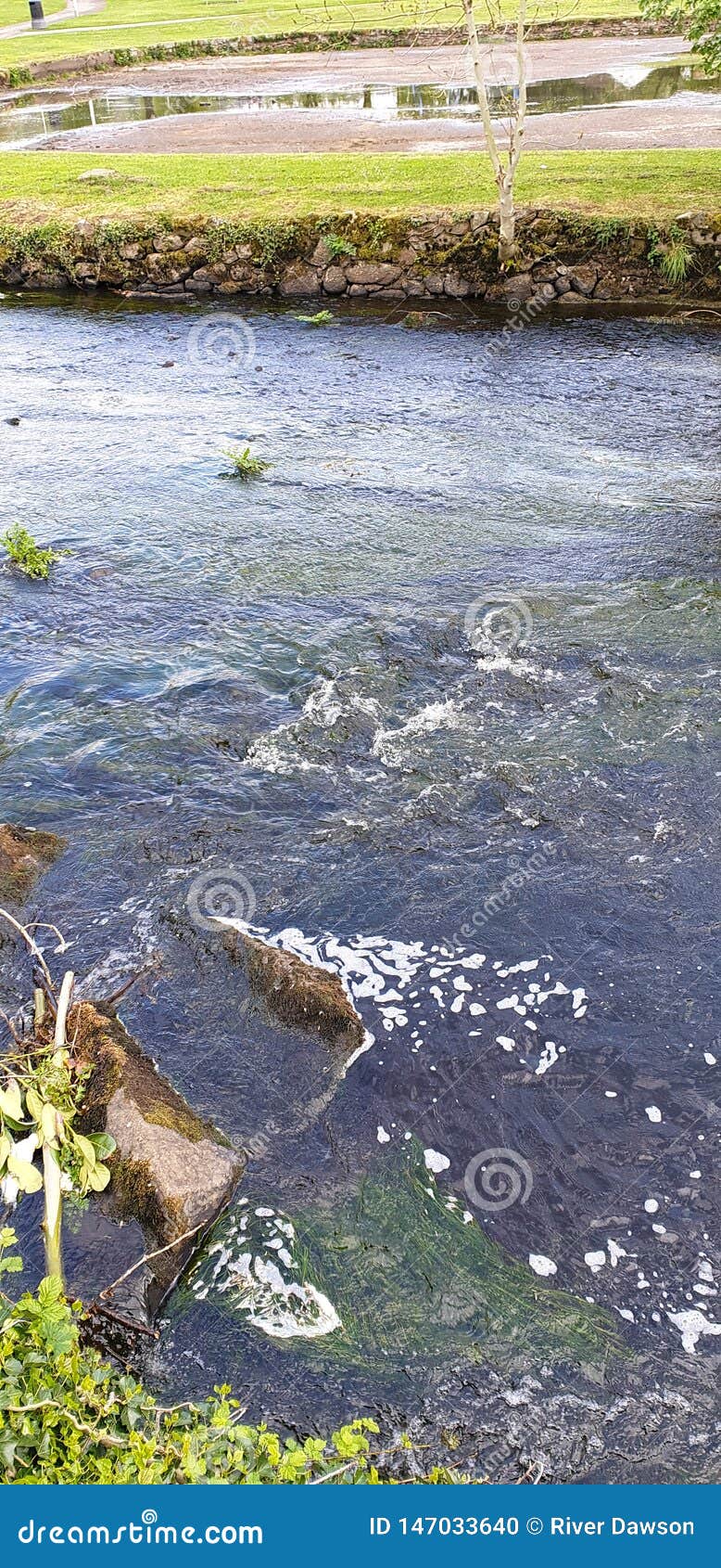 River Nith in Dalbeattie Scotland Stock Photo - Image of river ...