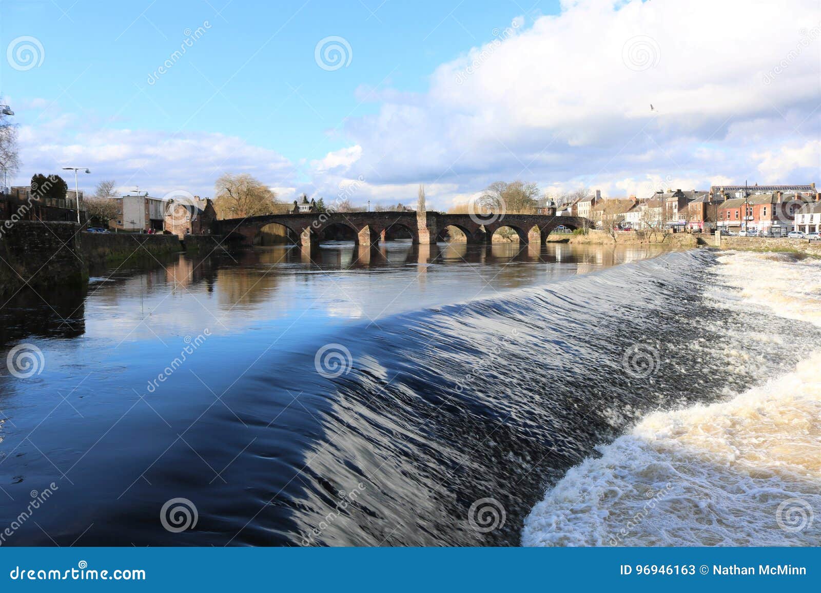 River nith stock image. Image of historical, nith, devorgilla - 96946163