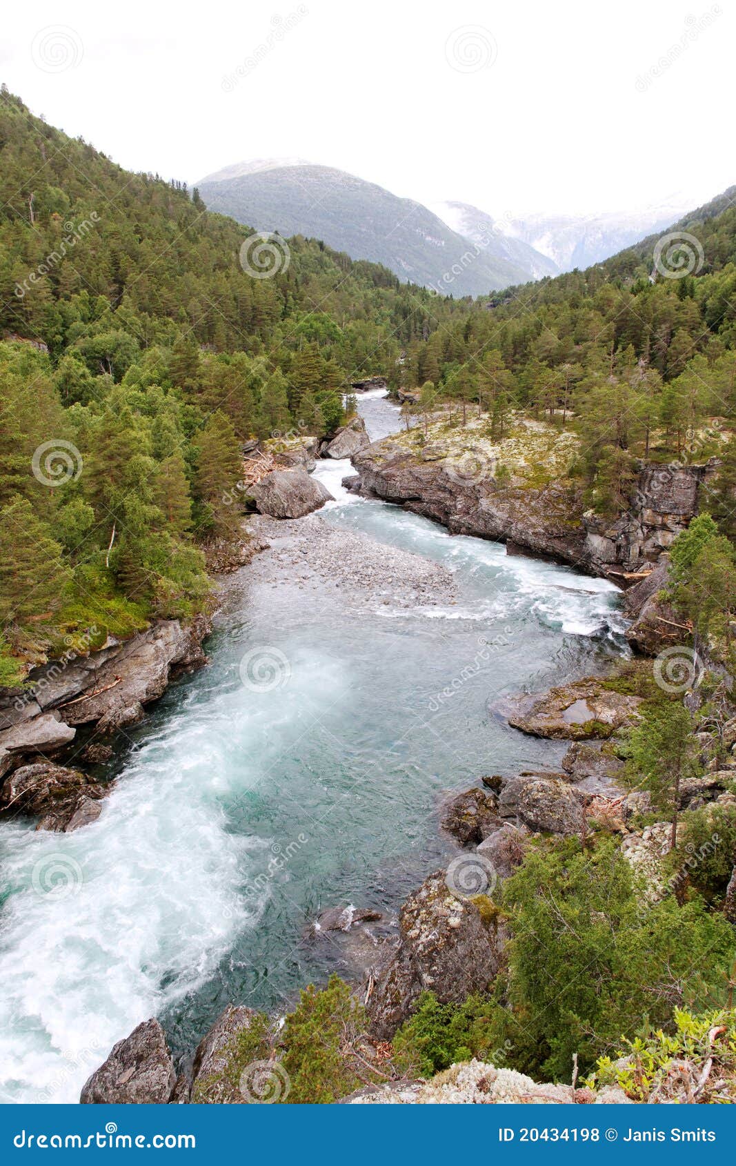River in Norway. stock photo. Image of river, scene, destinations ...