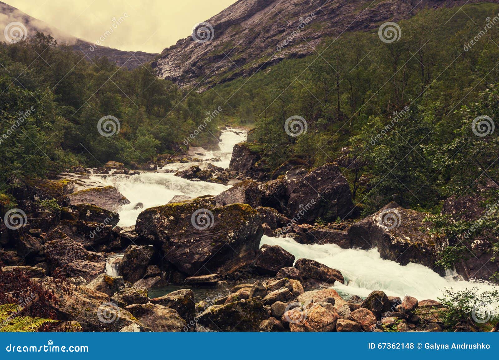 River in Norway stock photo. Image of northern, melting - 67362148