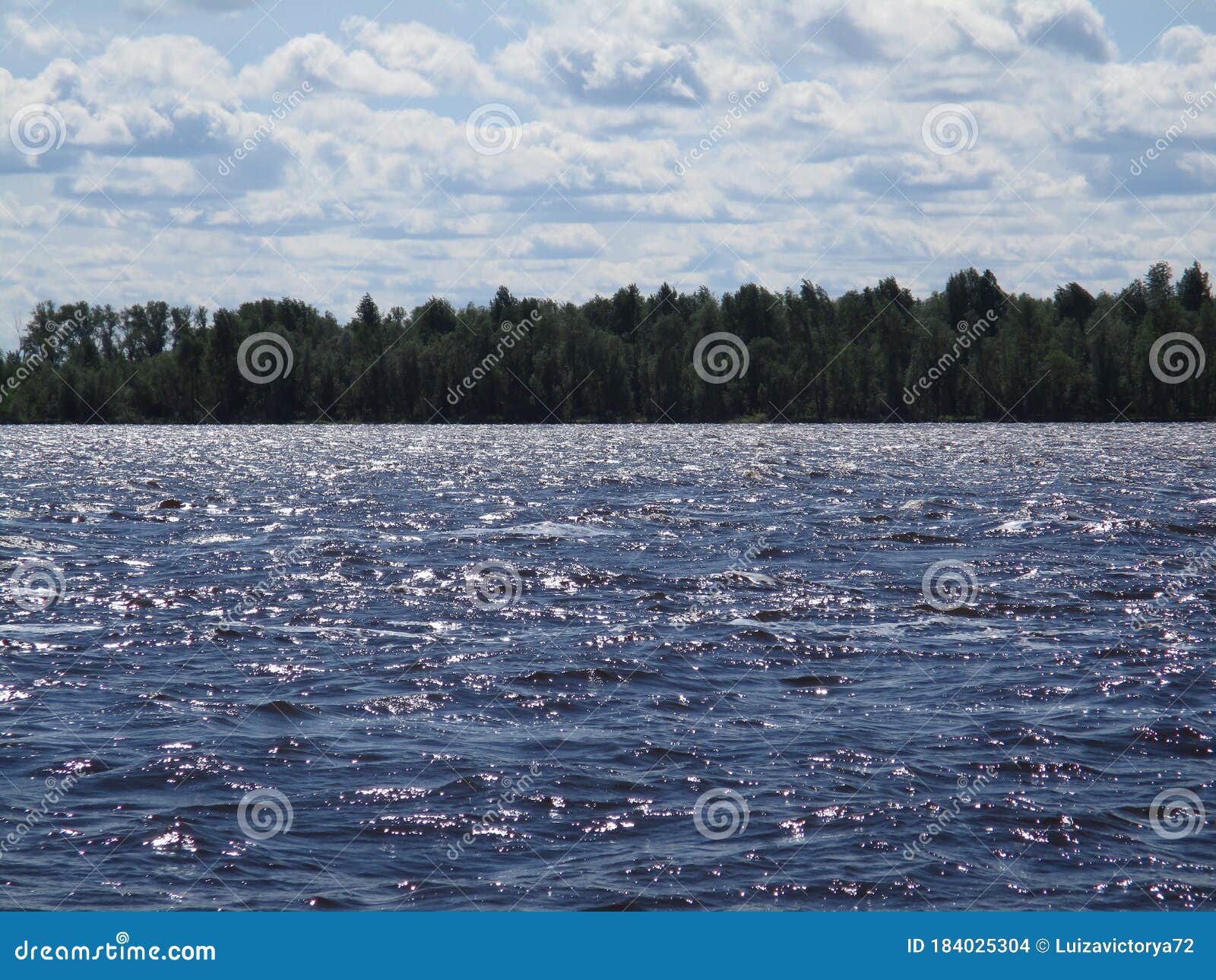 River Ob in Summer, Siberia, Russia Stock Photo - Image of outdoor ...