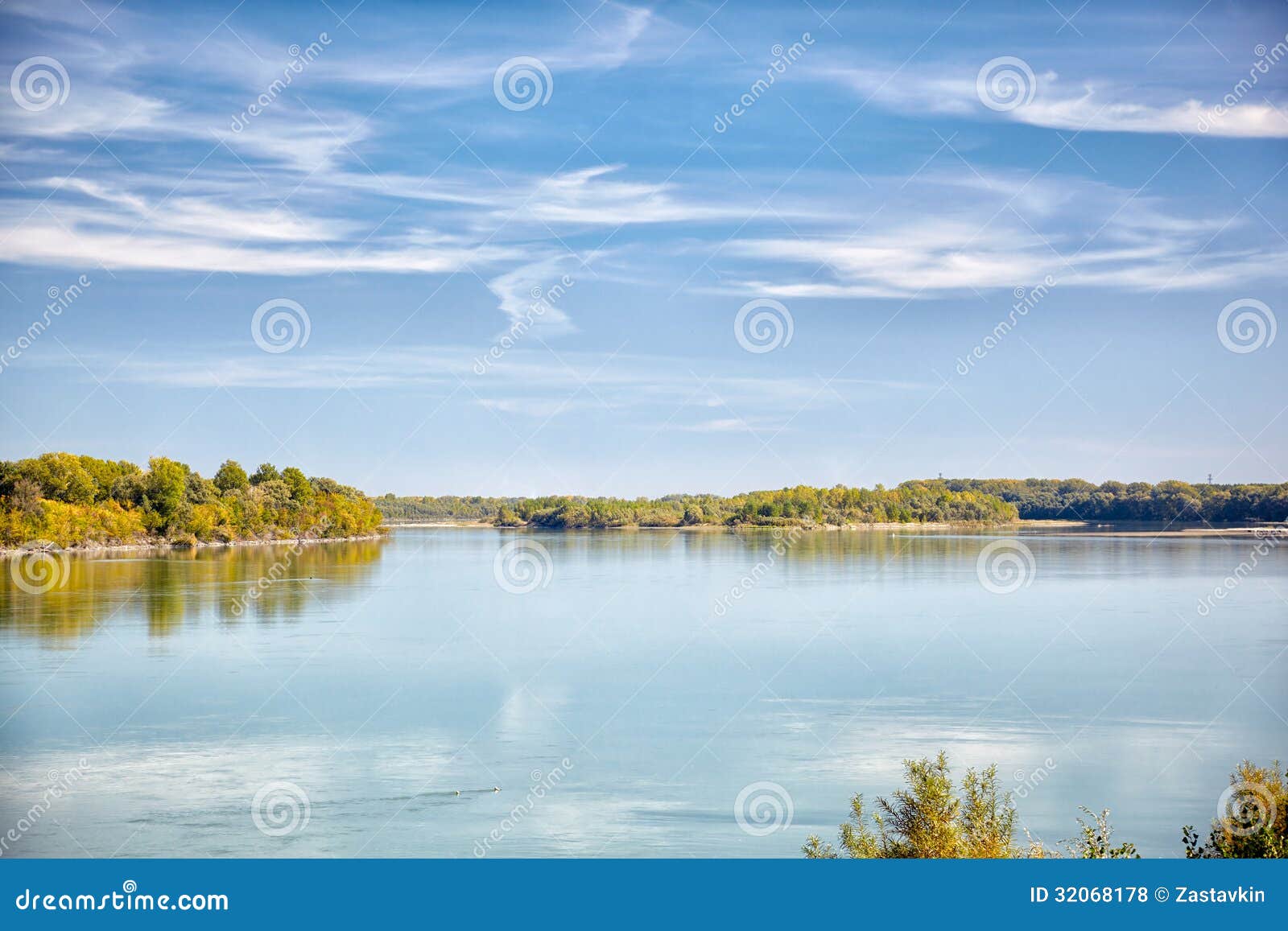 River Ob stock photo. Image of altay, biya, skyline, confluence - 32068178
