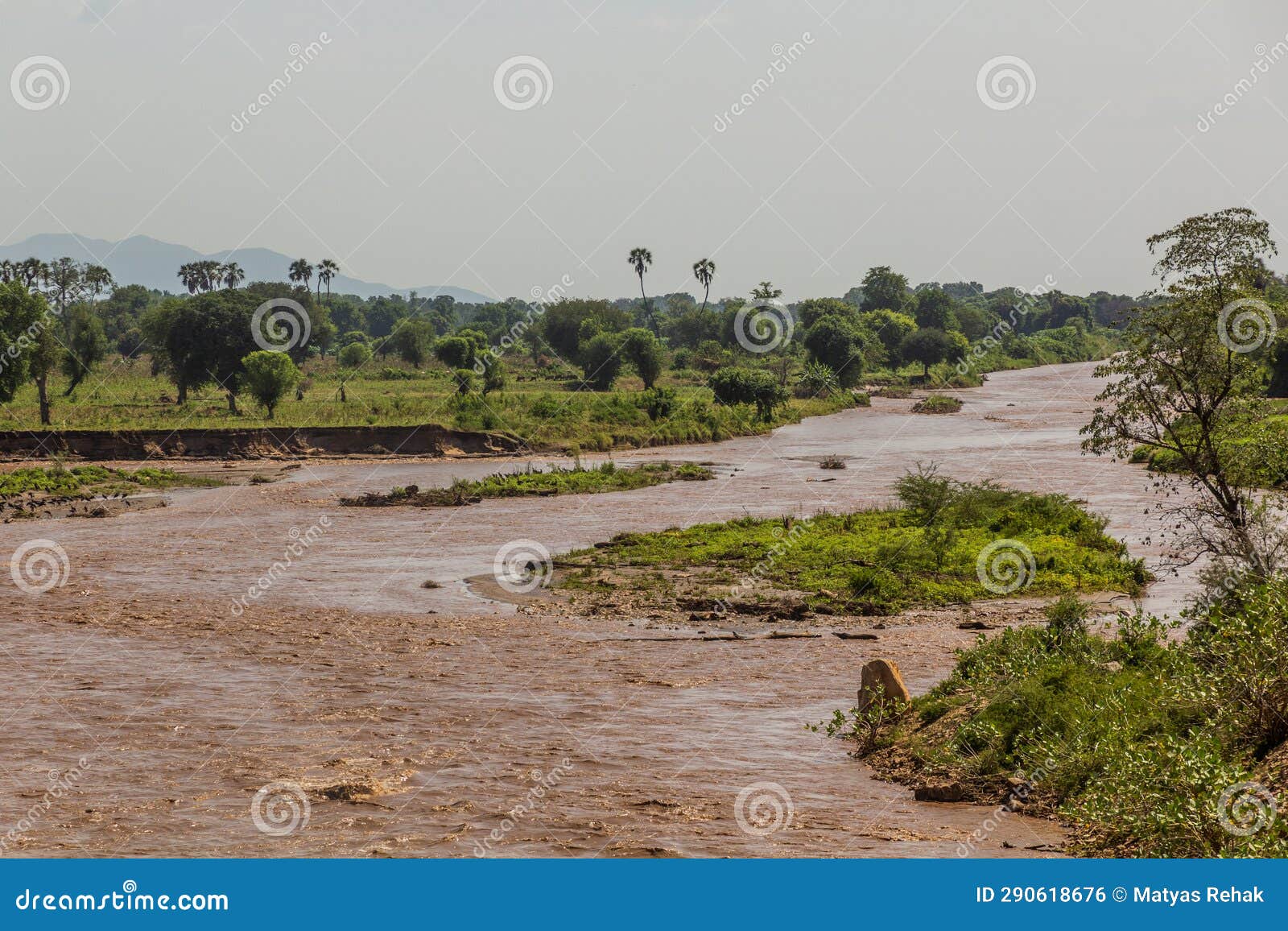 River in Omo Valley, Ethiop Stock Photo - Image of scenic, environment ...
