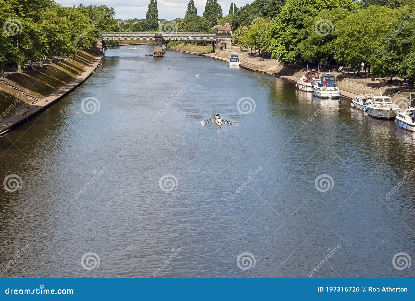 The River Ouse in York stock photo. Image of ouse, northern - 197316726