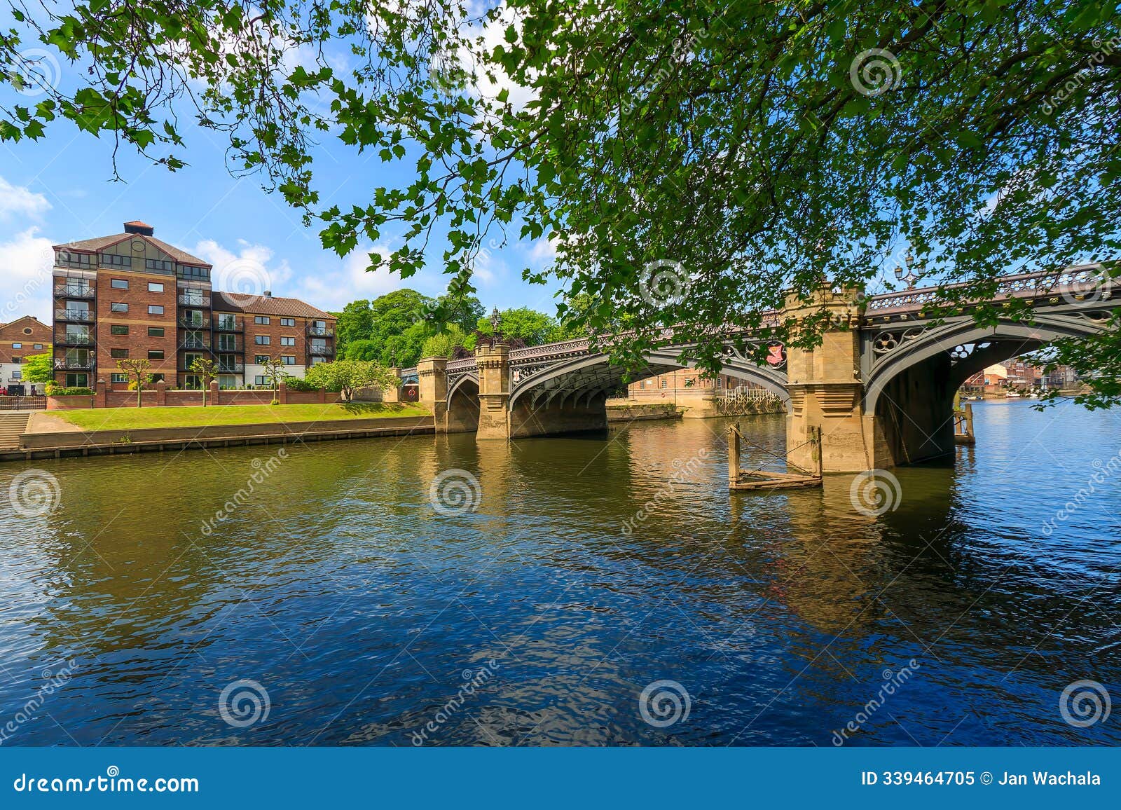 River Ouse in York in North Yorkshire Stock Image - Image of summer ...