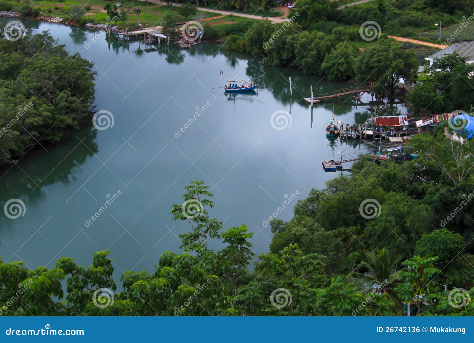 River Overlook stock photo. Image of landscape, canal - 26742136