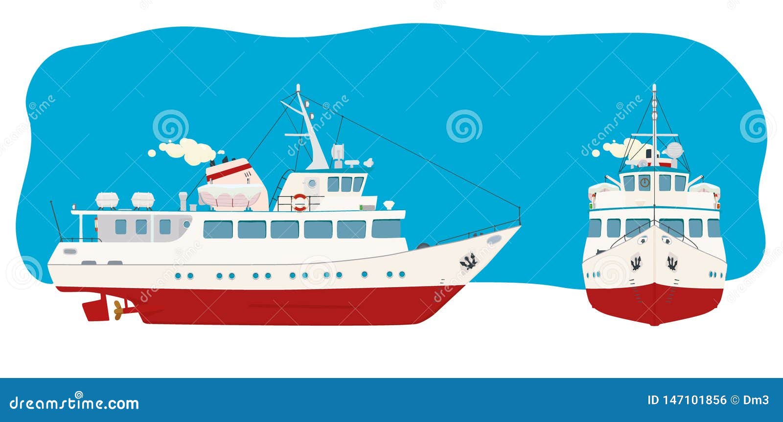 Ferry Berth Colored Icon. Simple Color Vector Of Road Signs And ...