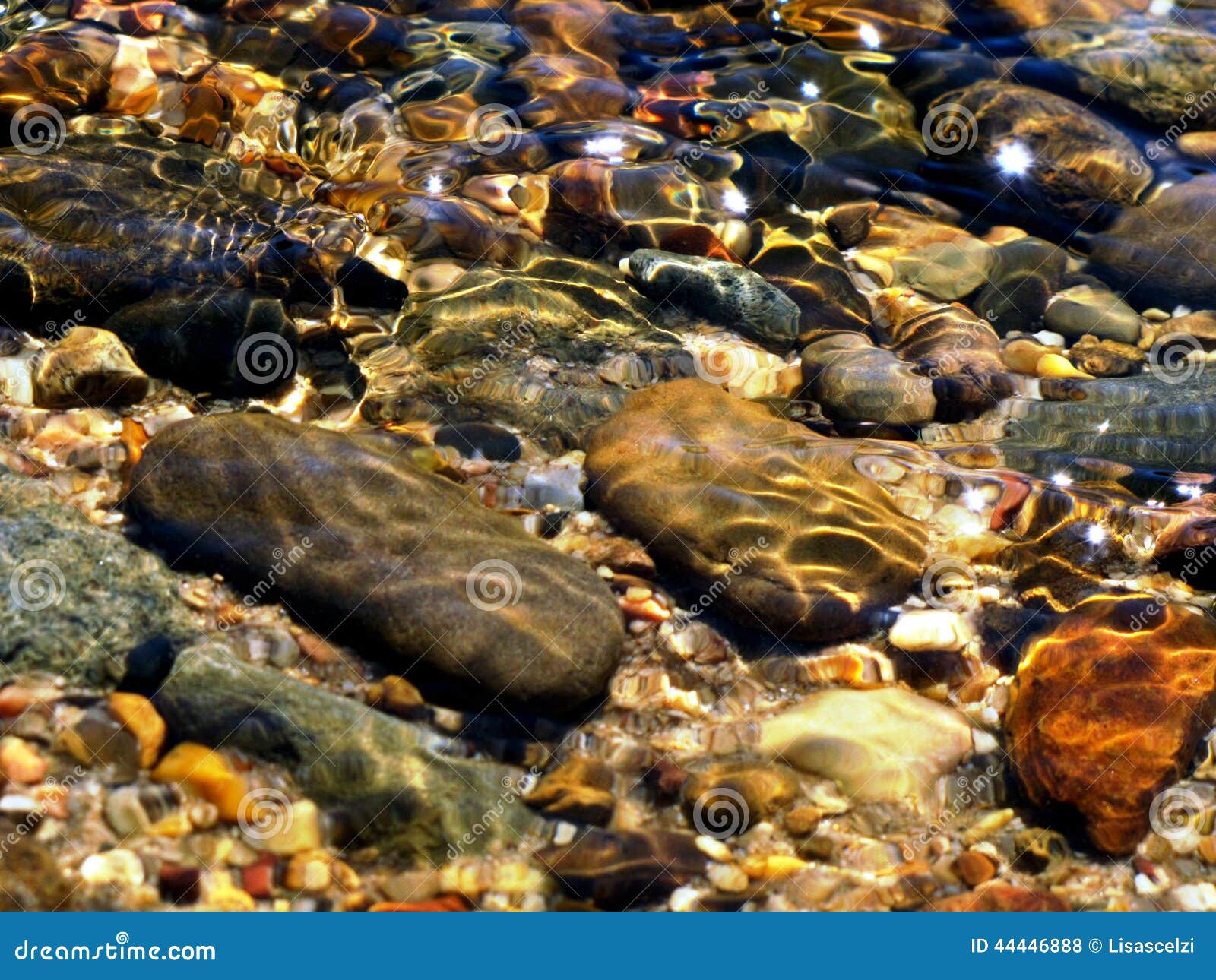 River Pebbles stock photo. Image of colored, riverbank - 44446888