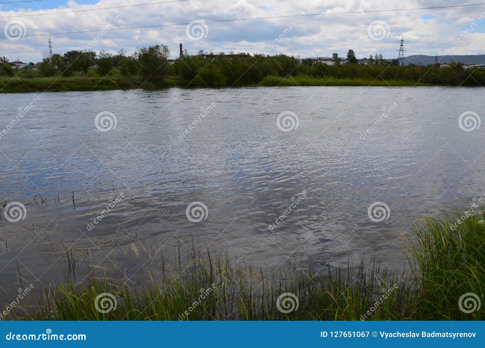 The river stock image. Image of light, quietude, high - 127651067