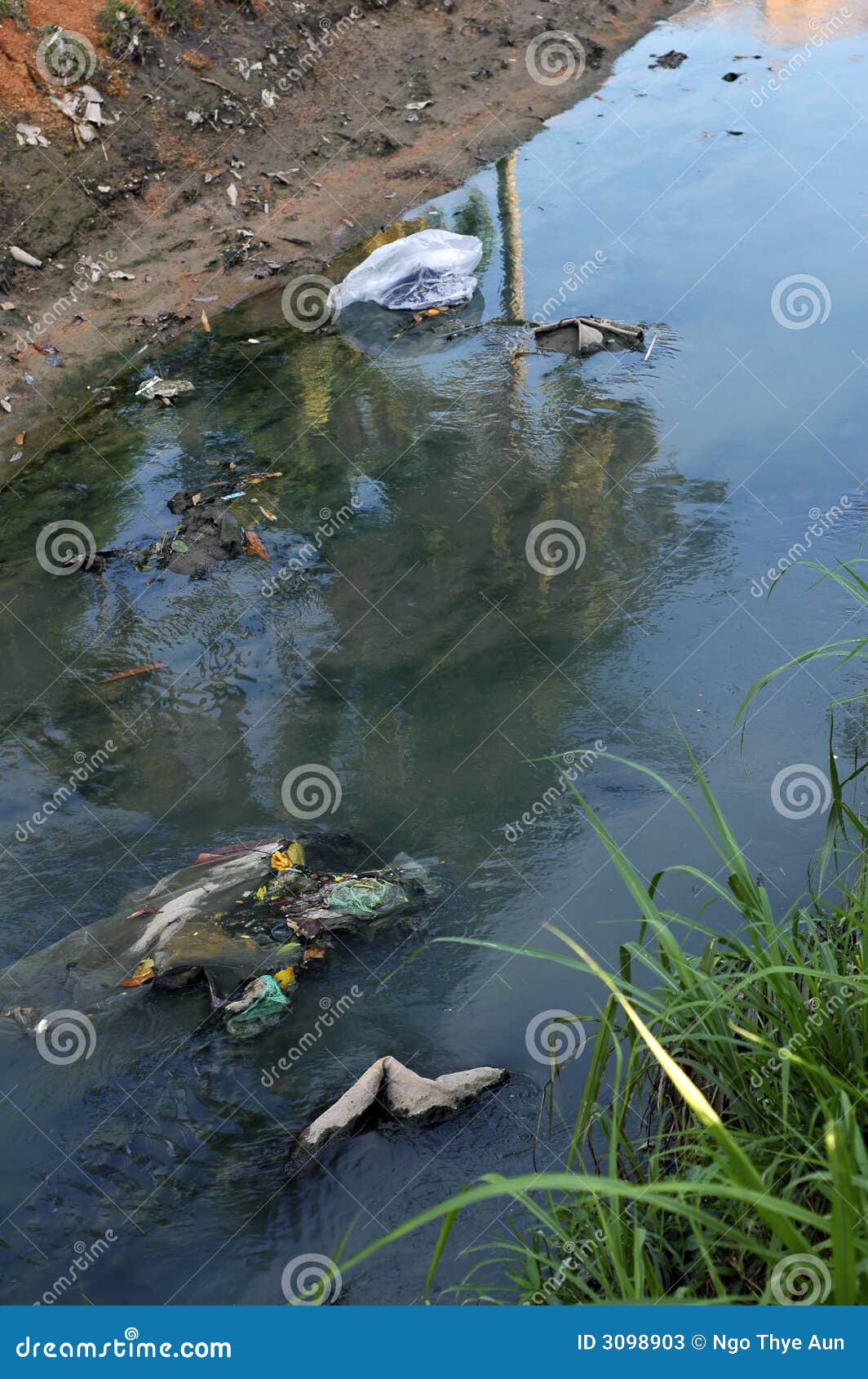 River Pollution Stock Photo | CartoonDealer.com #53196444