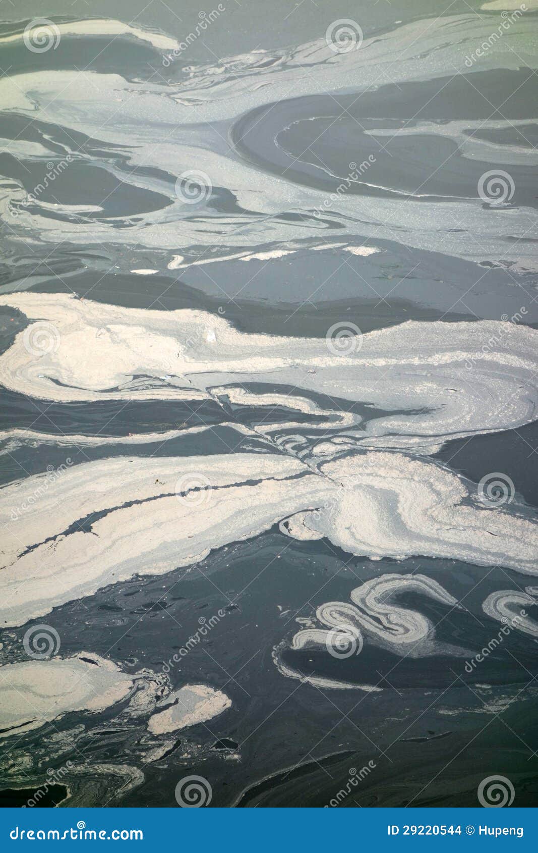 River pollution in China stock photo. Image of contamination - 29220544