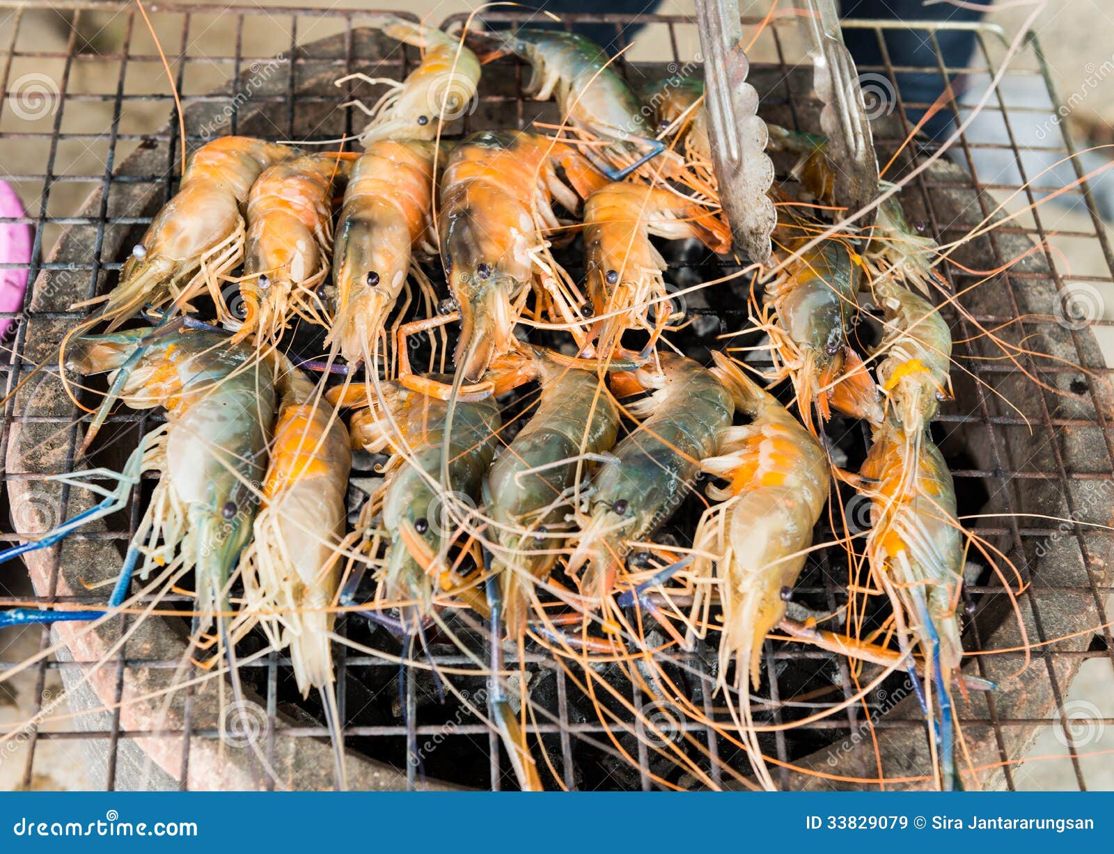 River prawn grilled stock image. Image of meal, dish - 33829079