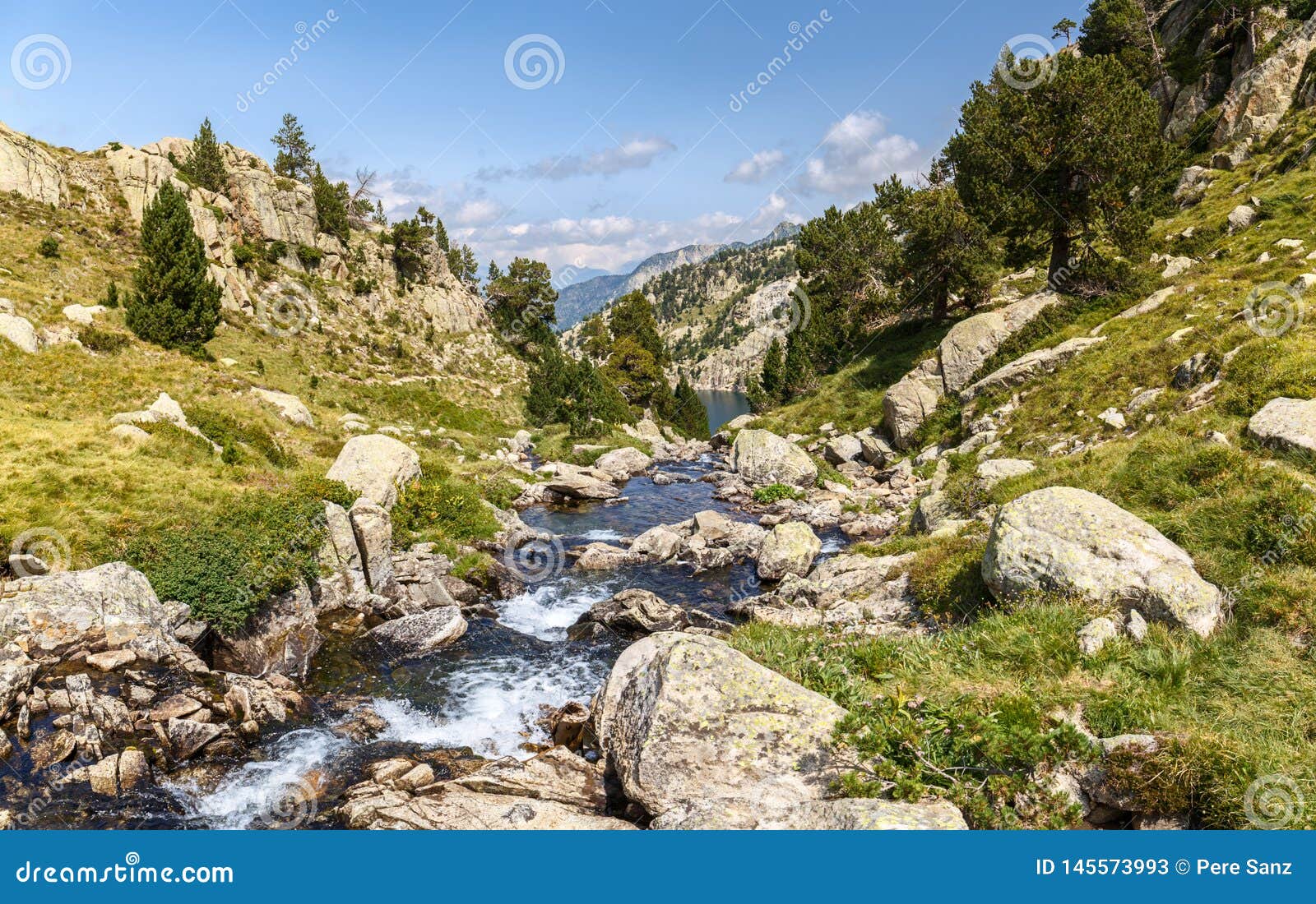 River in the Pyrenees National Park Stock Image - Image of mountains ...
