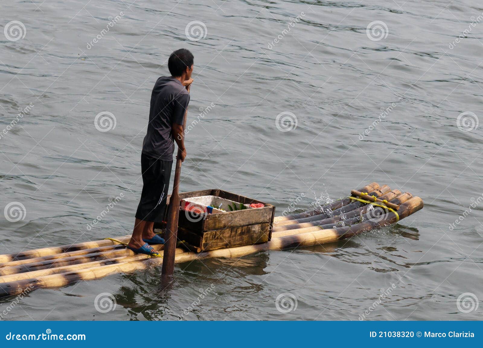 River raft merchant #2 editorial image. Image of travel - 21038320