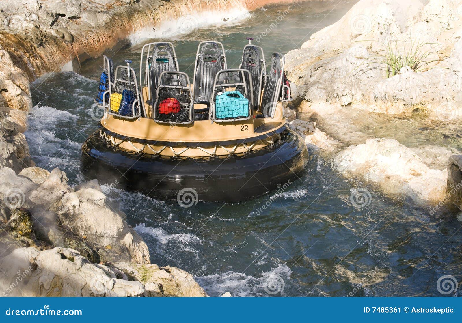 River rapid ride stock image. Image of holiday, recreation - 7485361