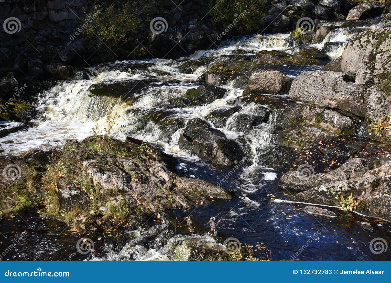 River rapids stock image. Image of stream, landscape - 132732783