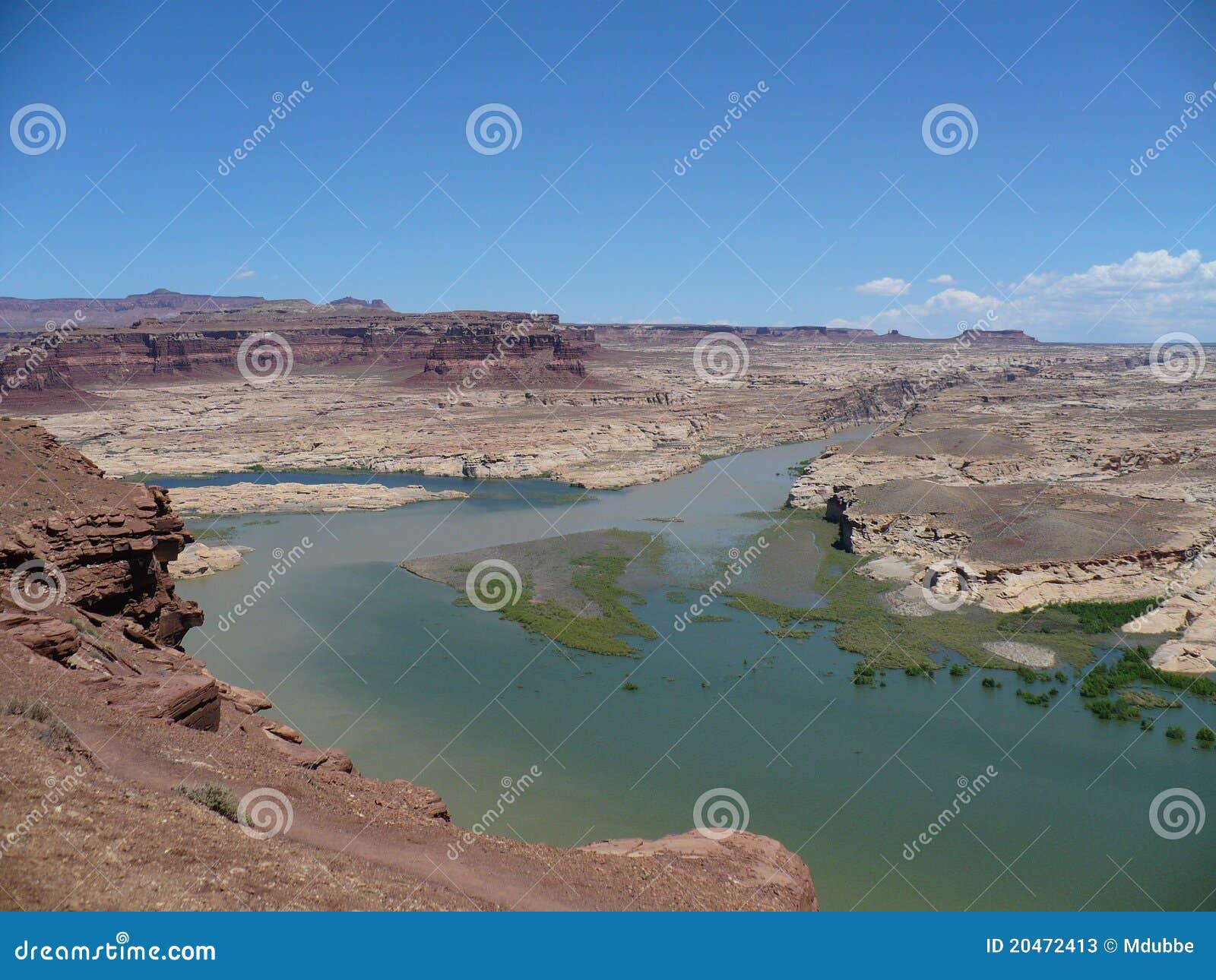 River and red rocks stock image. Image of mountains, colors - 20472413