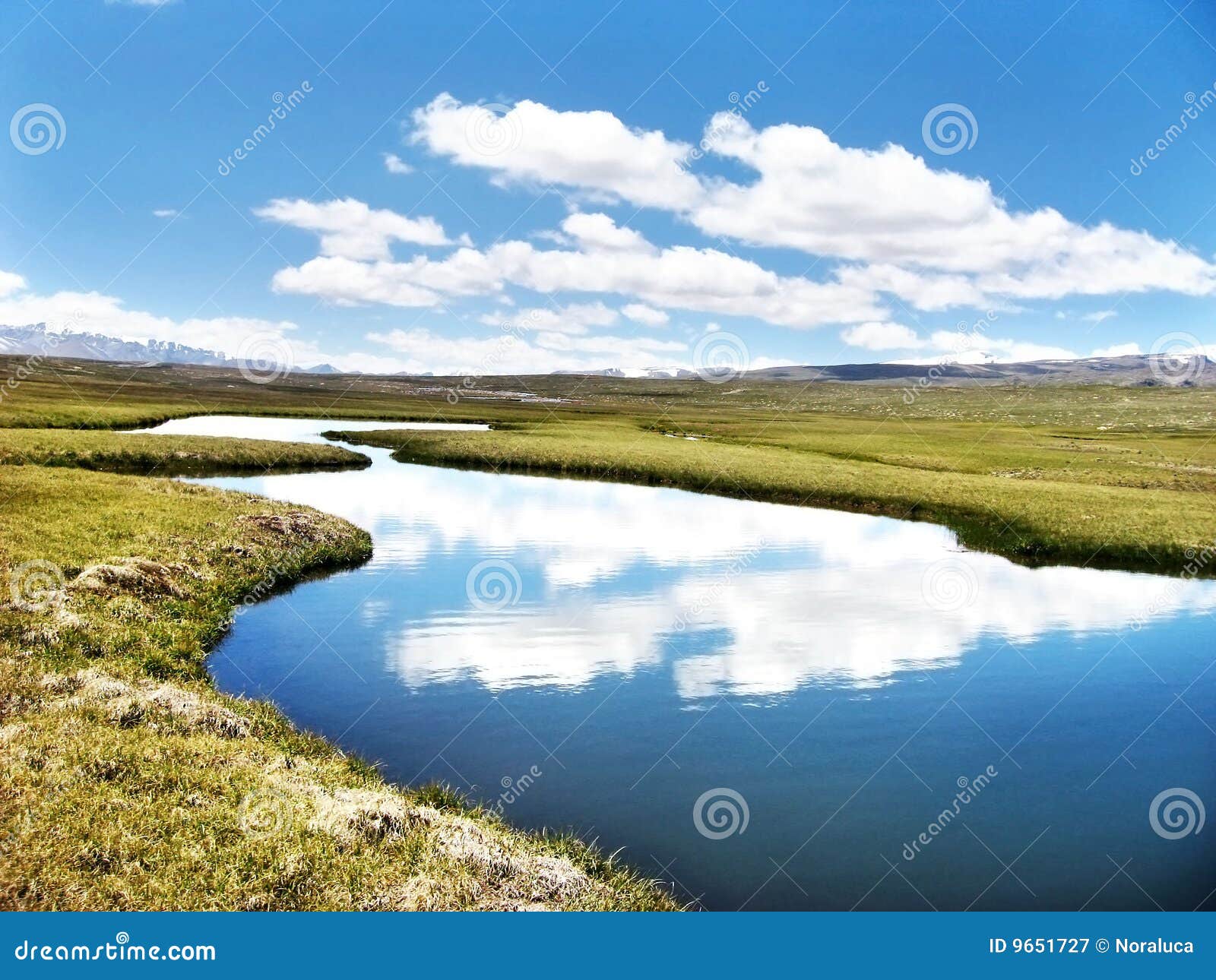 River reflection stock image. Image of lake, asia, blue - 9651727