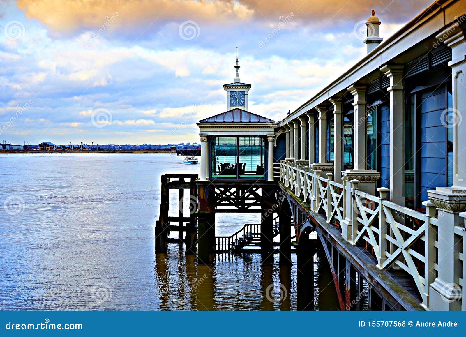River Restaurant stock photo. Image of prome, water - 155707568