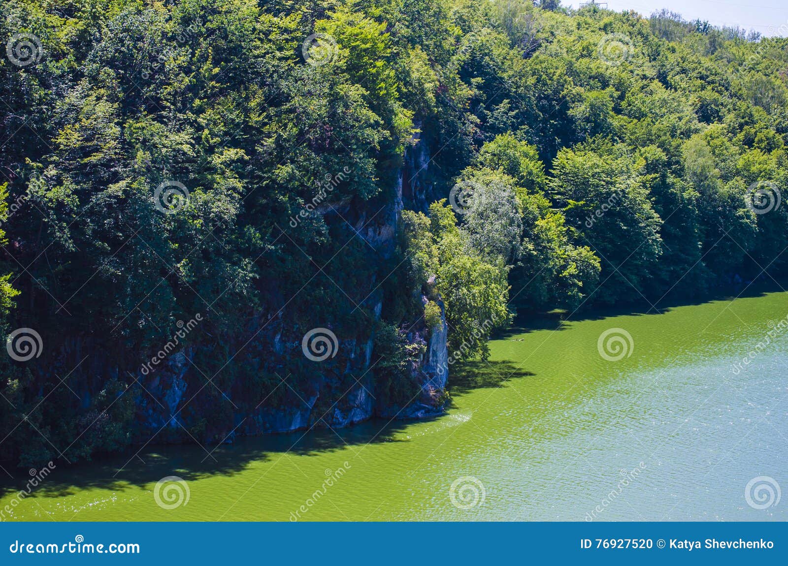 River in the rock stock photo. Image of flows, summer - 76927520