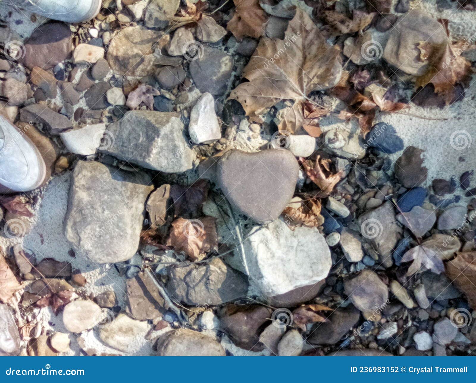 River rock formations stock photo. Image of pebble, soil - 236983152