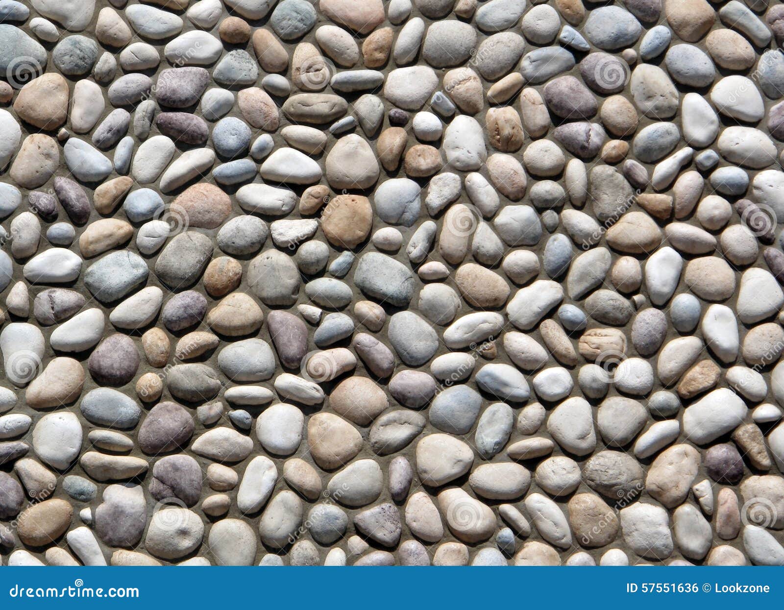 River Rock Patterned Wall. stock photo. Image of cobbled - 57551636