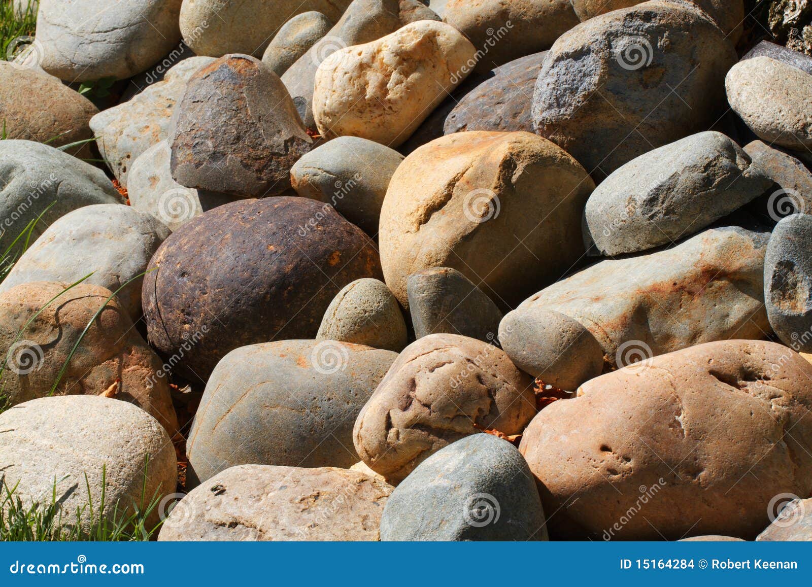 River Rocks stock photo. Image of large, park, nature - 15164284
