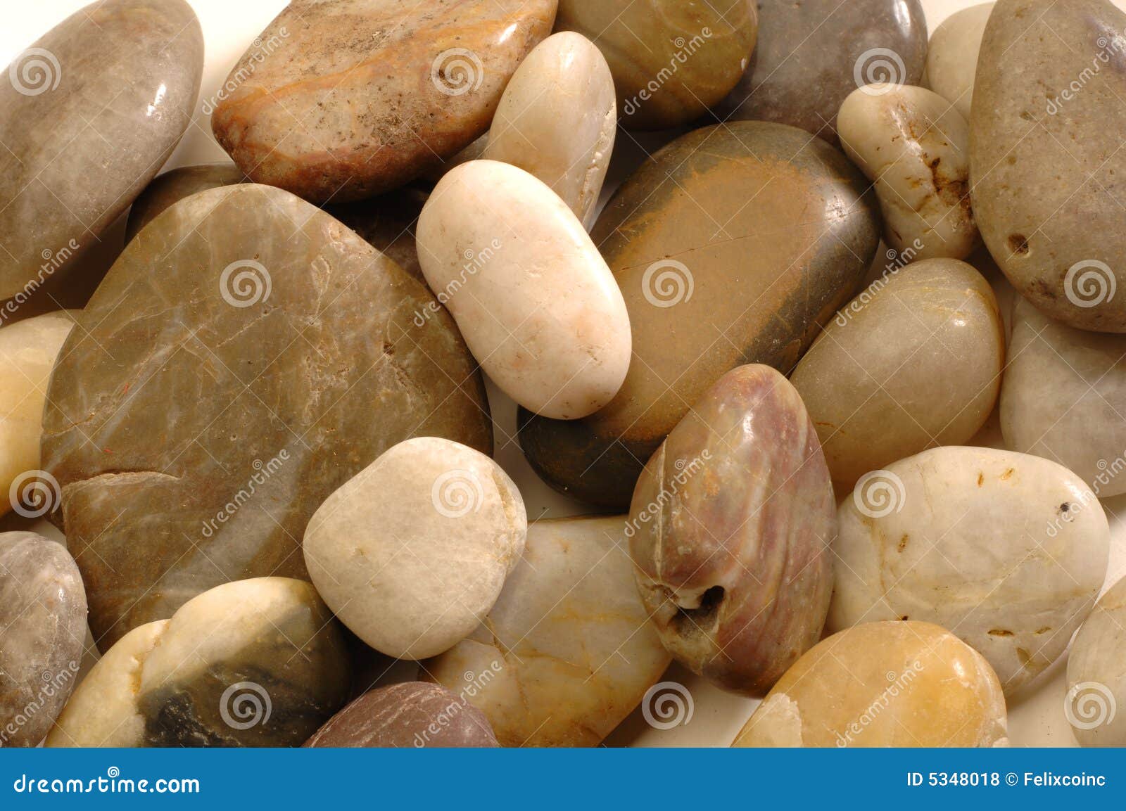 River rocks stock photo. Image of shiny, stone, rocks - 5348018