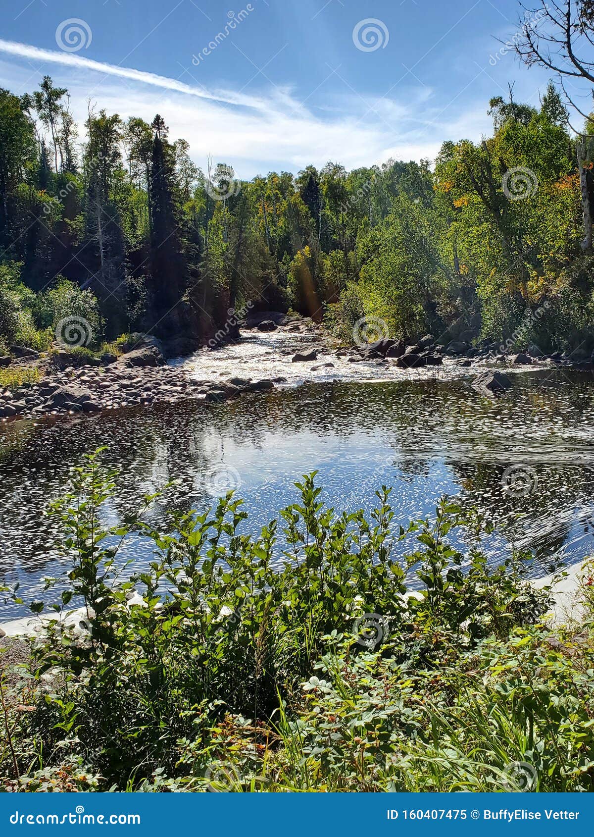 River among the Rocks stock image. Image of river, water - 160407475