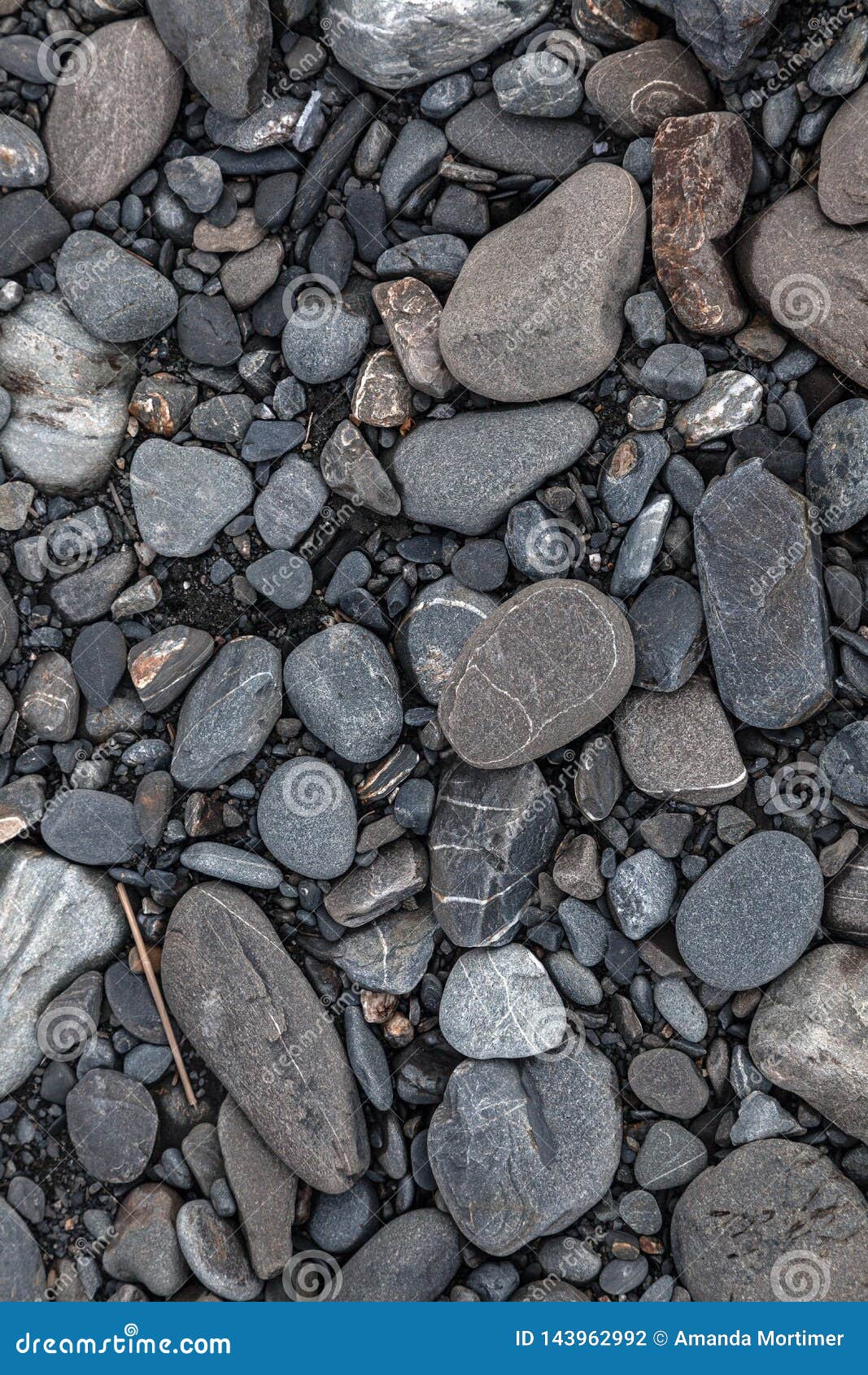 Alaskan River Rocks Texture Stock Photo - Image of stone, pebbles ...