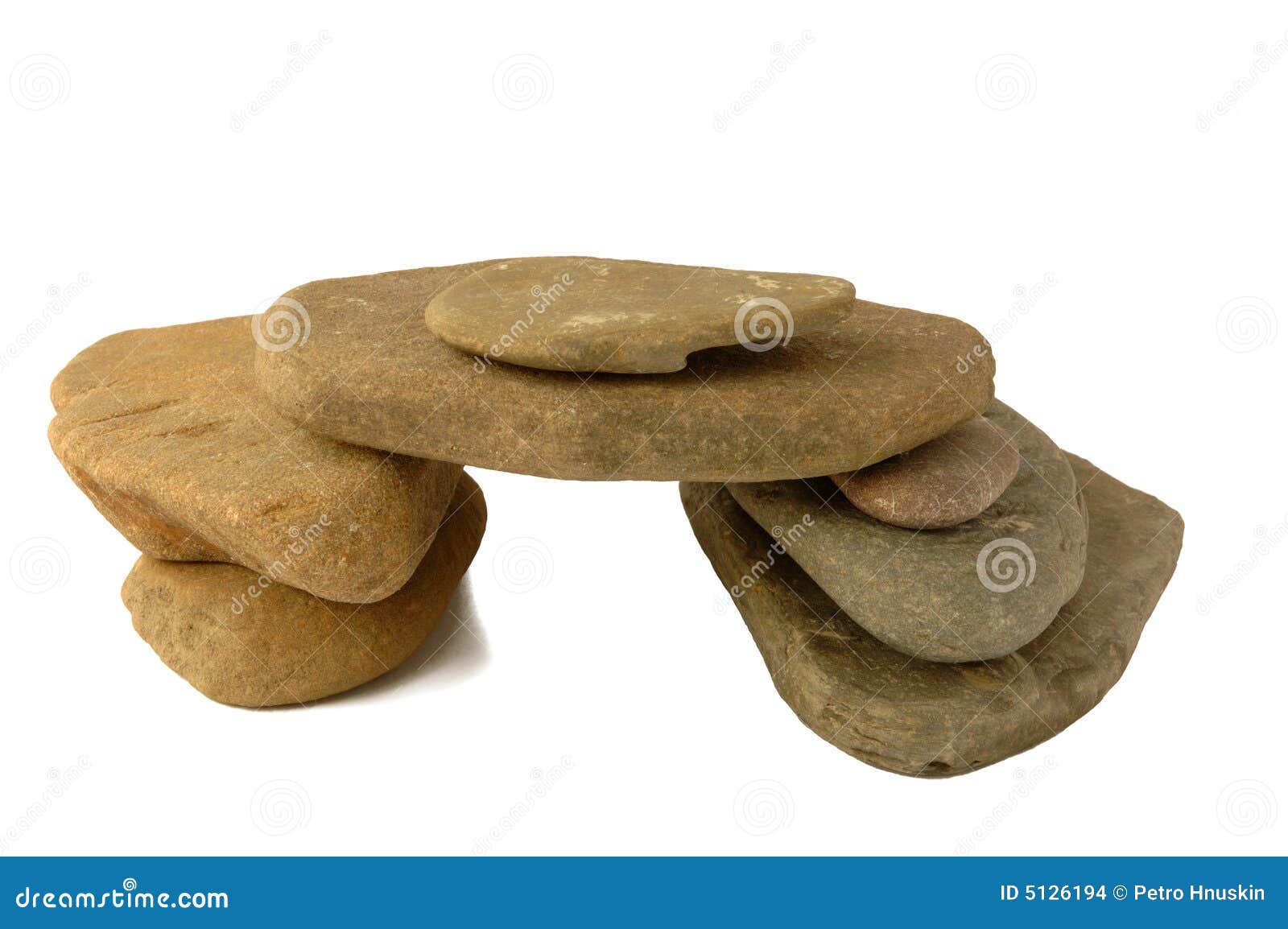 River Rocks on White Background Stock Photo - Image of pile, balance ...