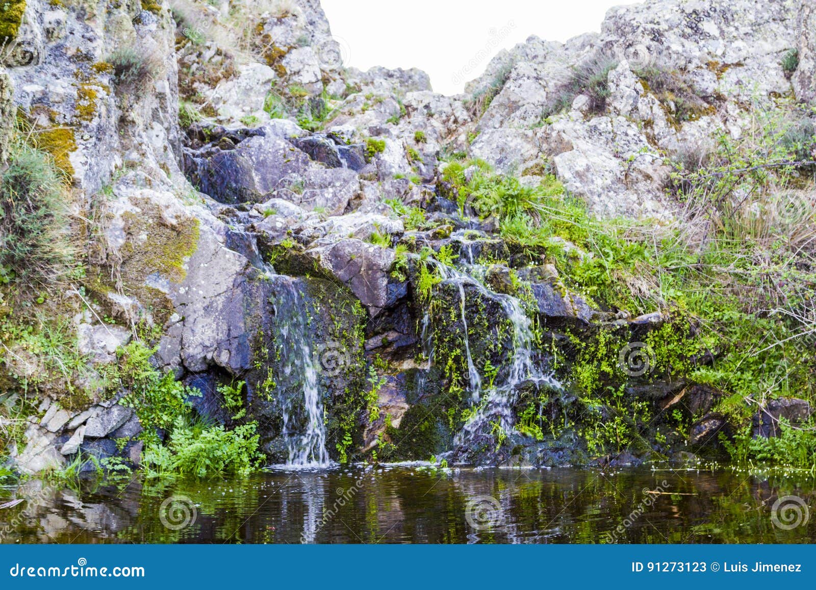 River, Rushing Water Flowing Texture, Clear Mountain Stream Stock Image ...