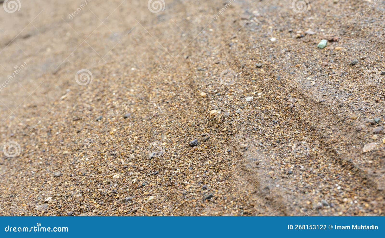 River Sand Texture with a Mixture of Iron Ore and Pebbles Stock Photo ...