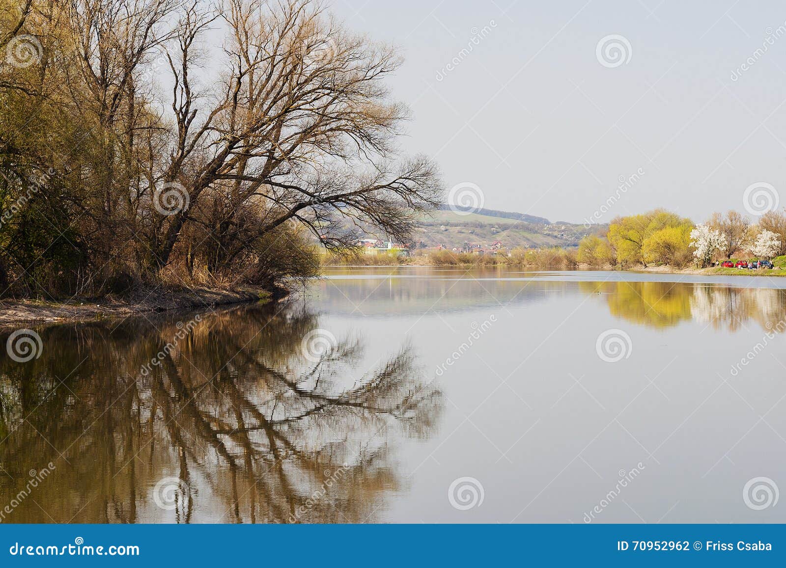 River scene stock photo. Image of mures, architecture - 70952962