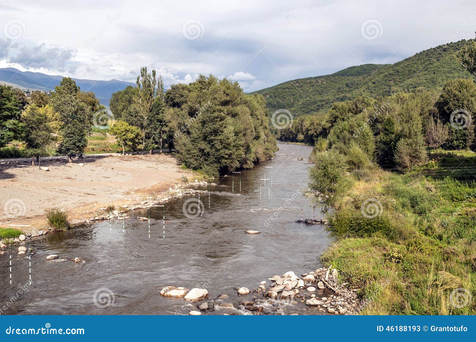 River Segre stock image. Image of nature, full, coast - 46188193