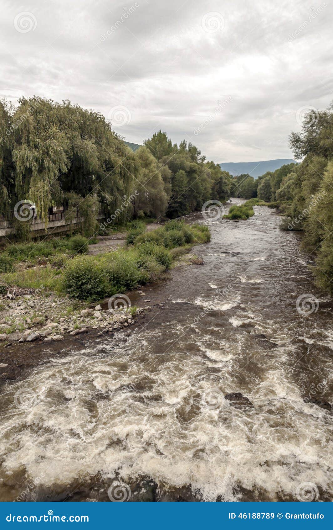 River Segre stock image. Image of nature, canal, multi - 46188789