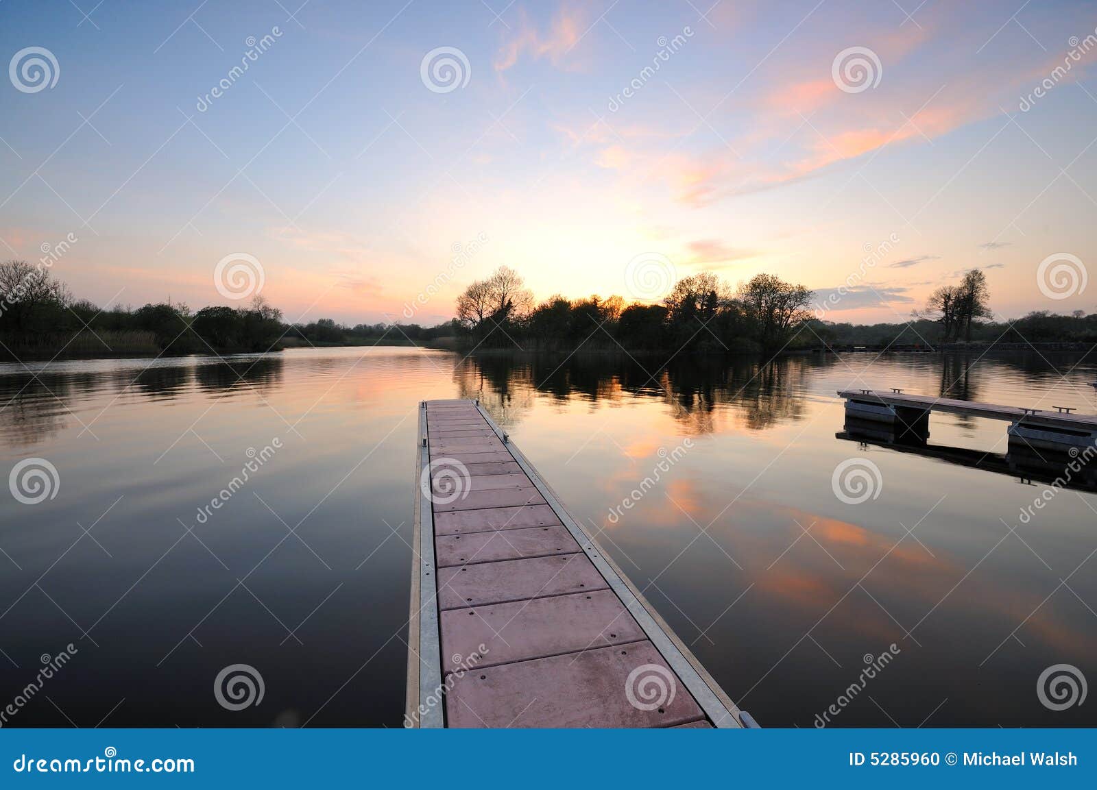 River Shannon stock photo. Image of dusk, landscape, clouds - 5285960