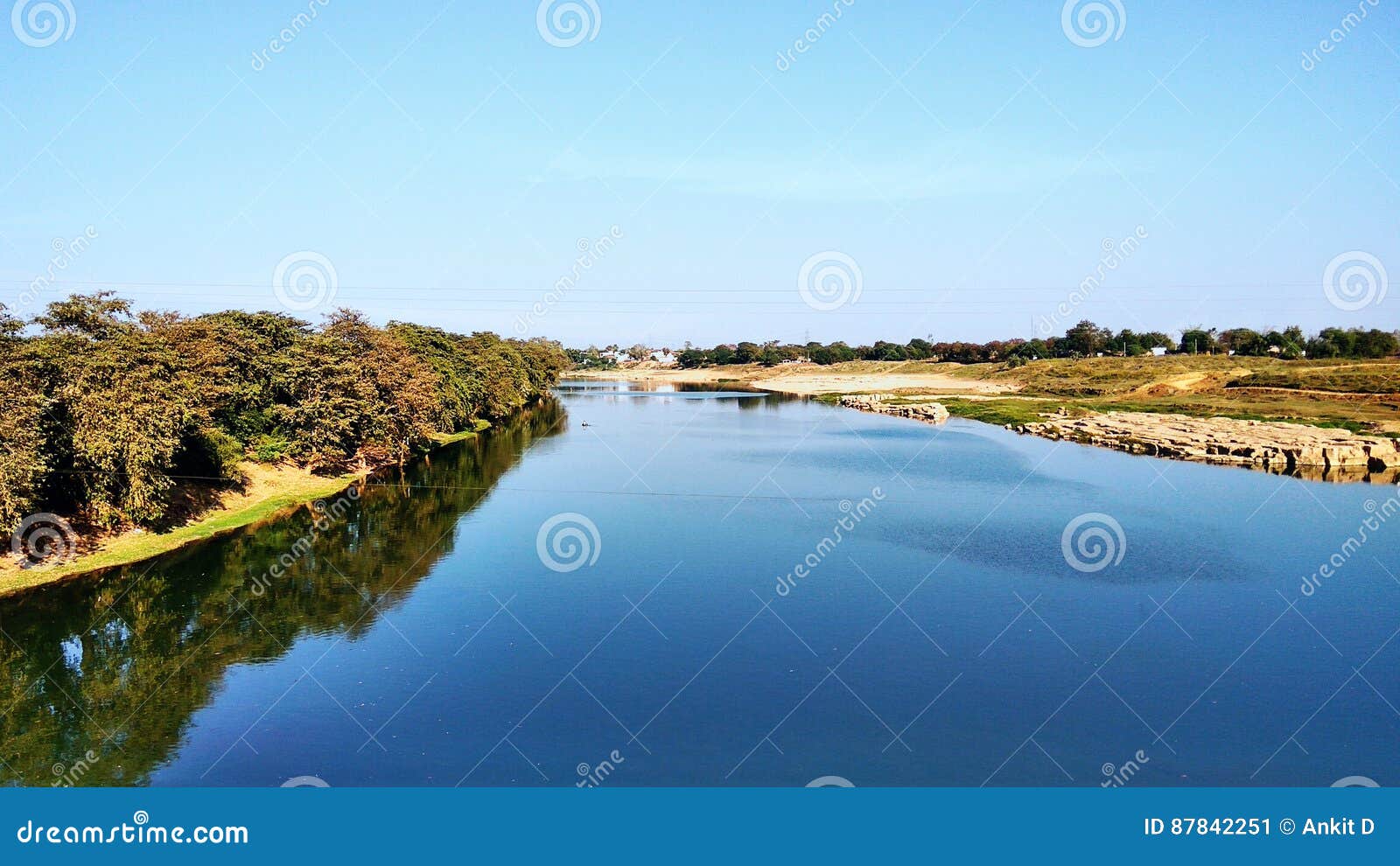River shivnath stock image. Image of reflection, shivnath - 87842251