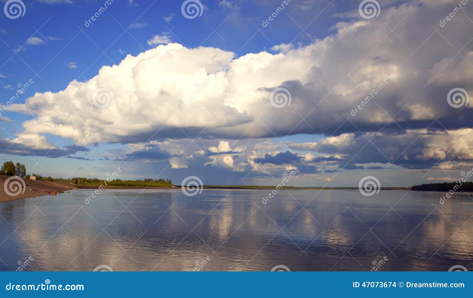 River in Siberia stock photo. Image of meadow, nature - 47073674