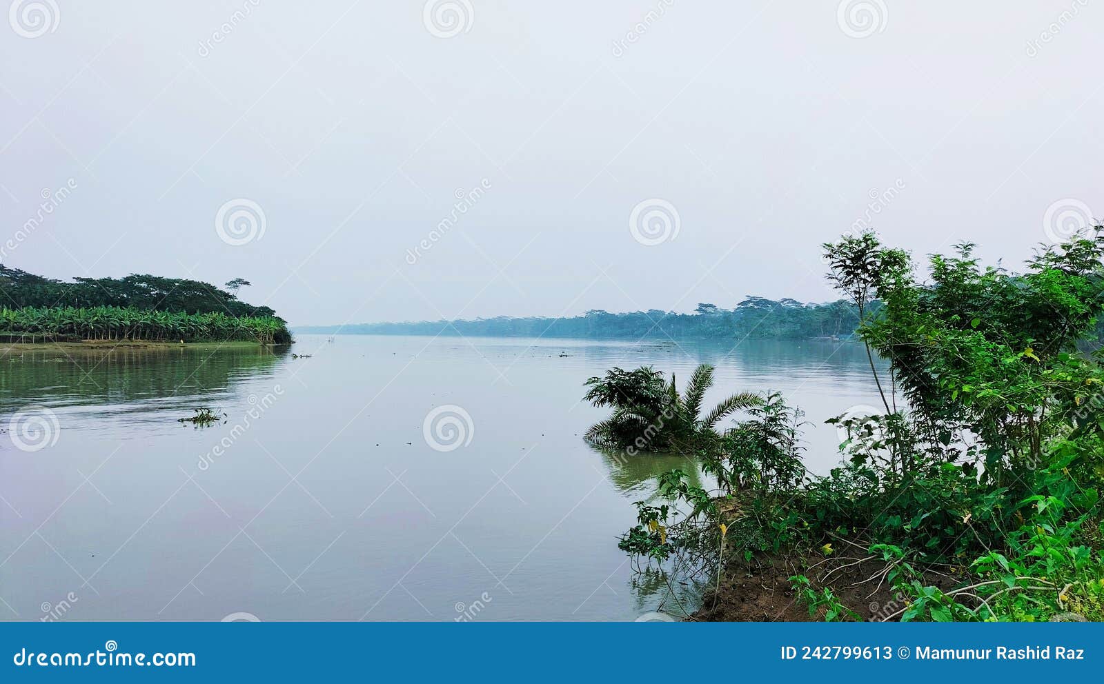 River Side in BD stock image. Image of lake, side, reflection - 242799613