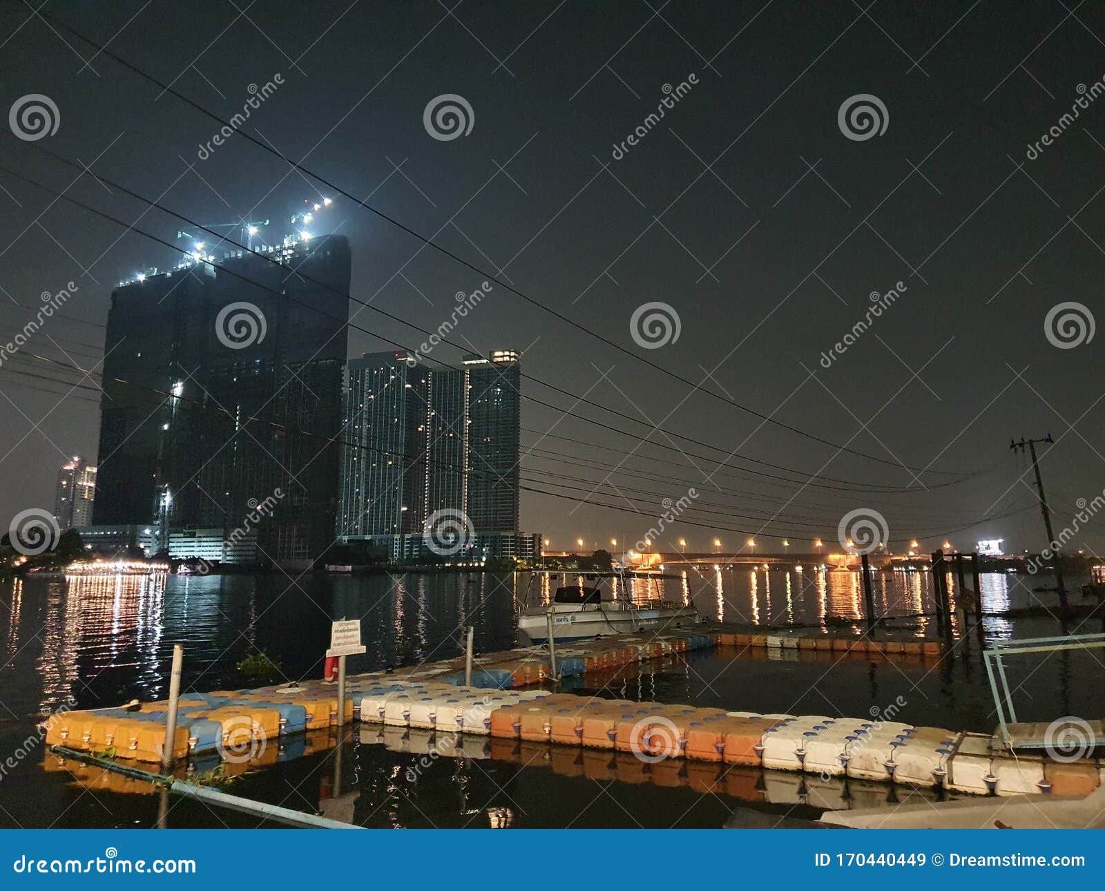 River side building stock image. Image of building, nomoon - 170440449