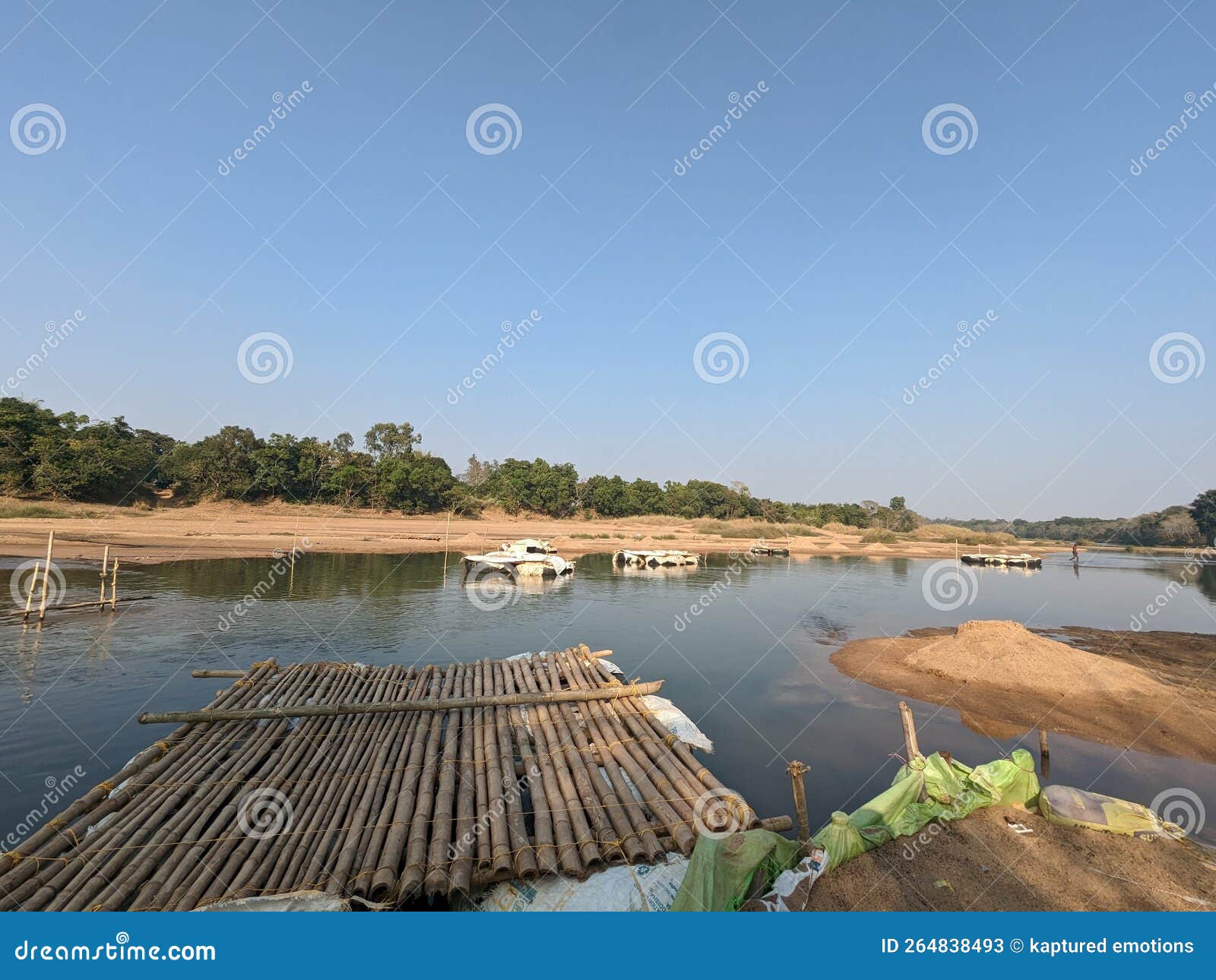 A River Side View and Boats Stock Image - Image of shore, ocean: 264838493