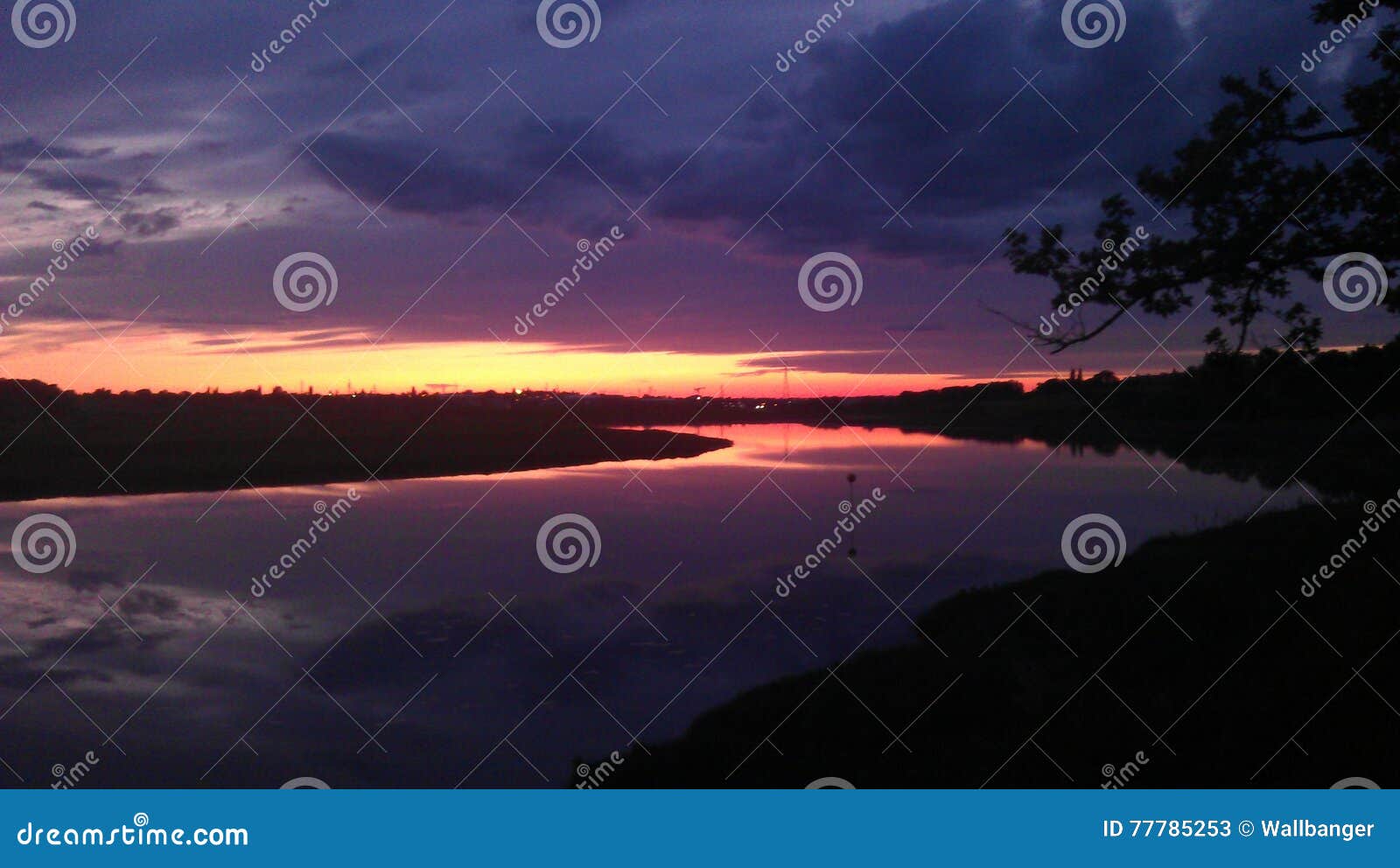 River & sky stock image. Image of piture, wold, canvas - 77785253
