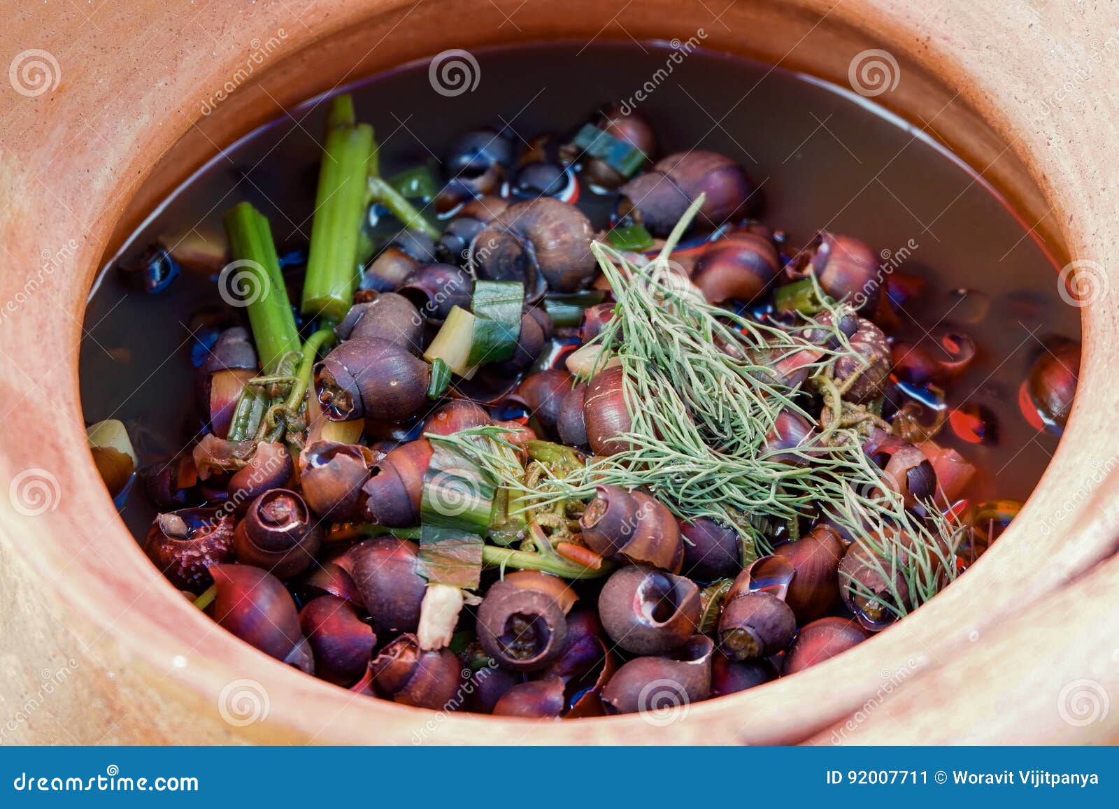 River snail curry soup stock image. Image of delicious - 92007711