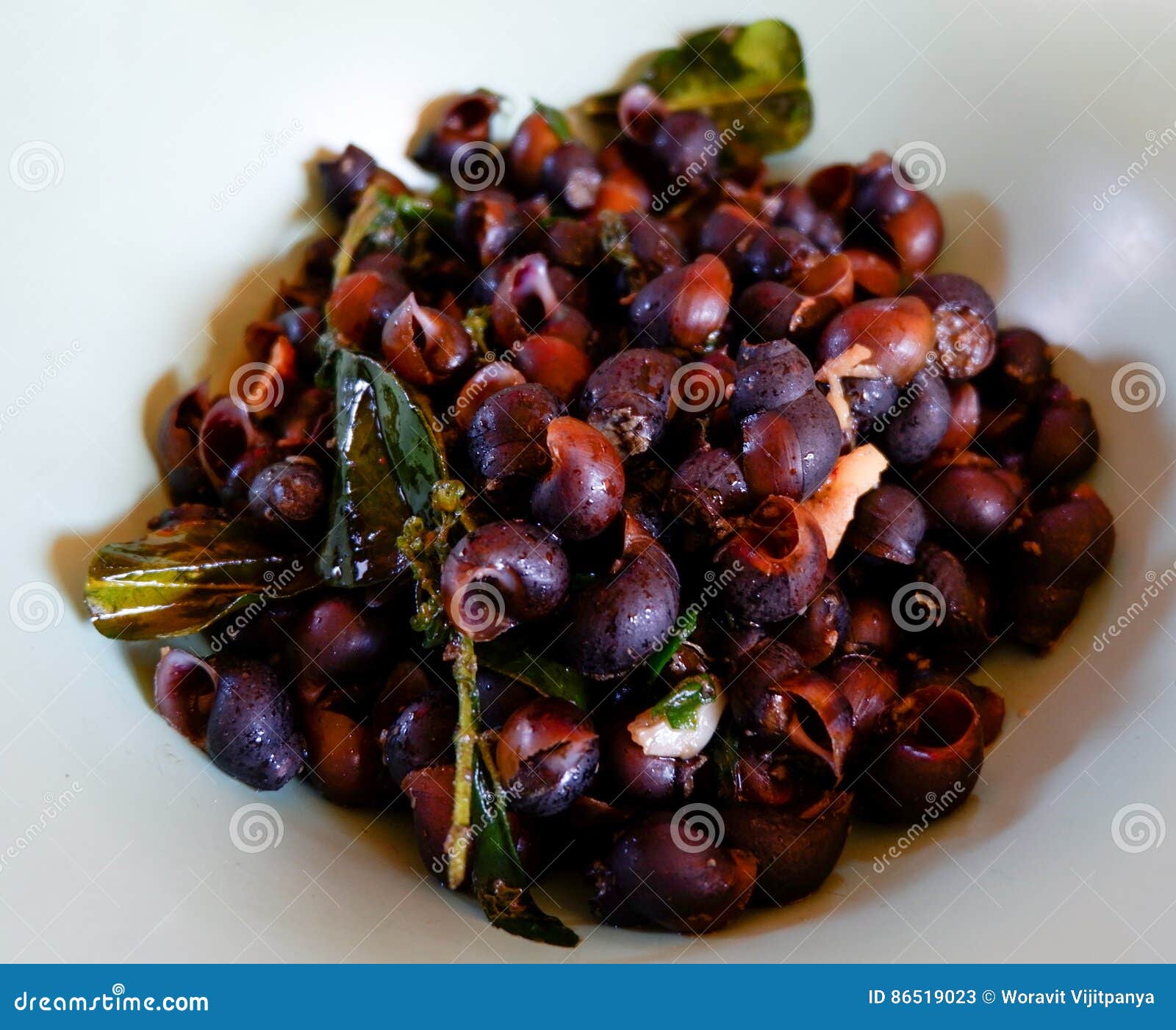River snail curry soup stock image. Image of bowl, pond - 86519023